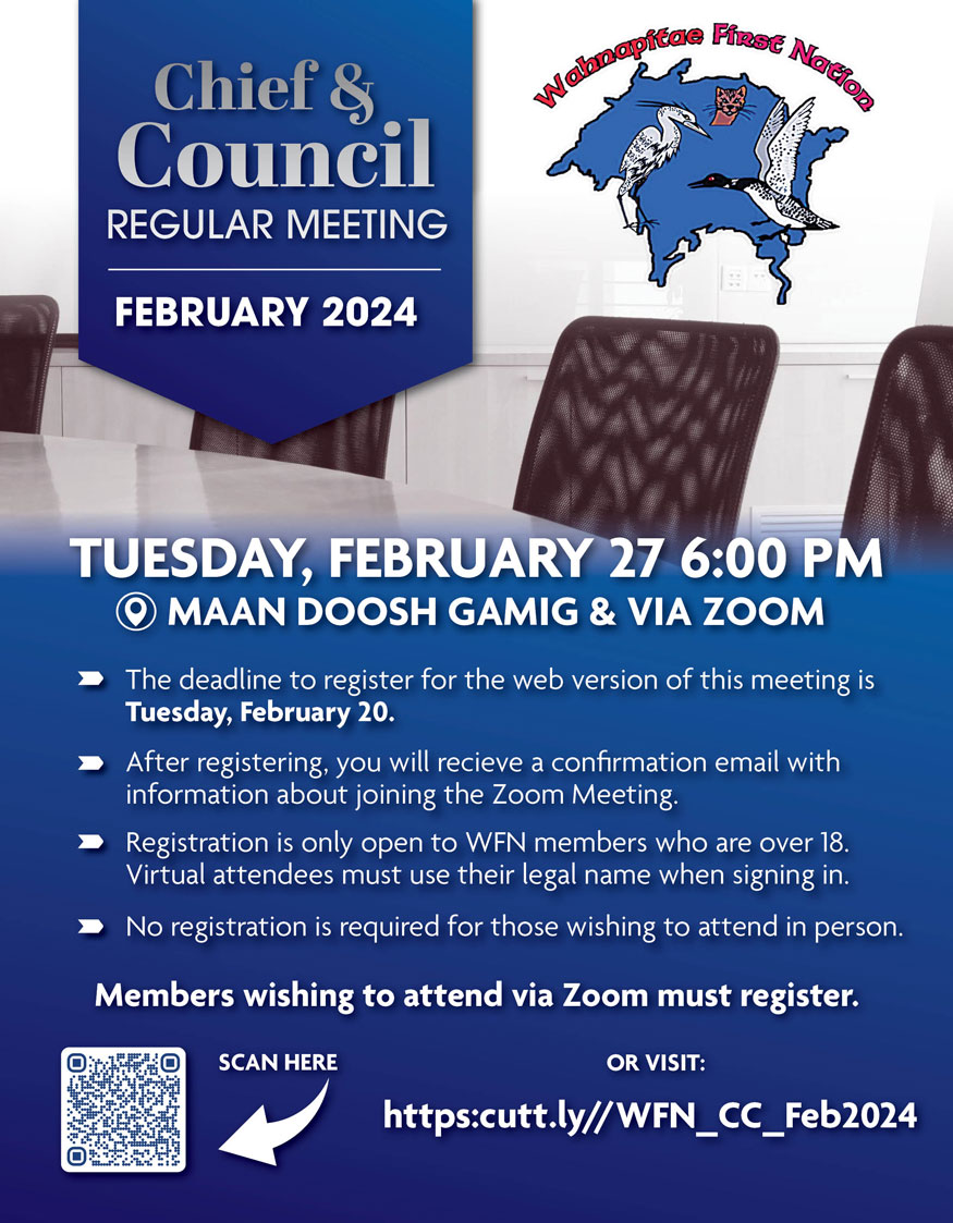 Wahnapitae First Nation - Home